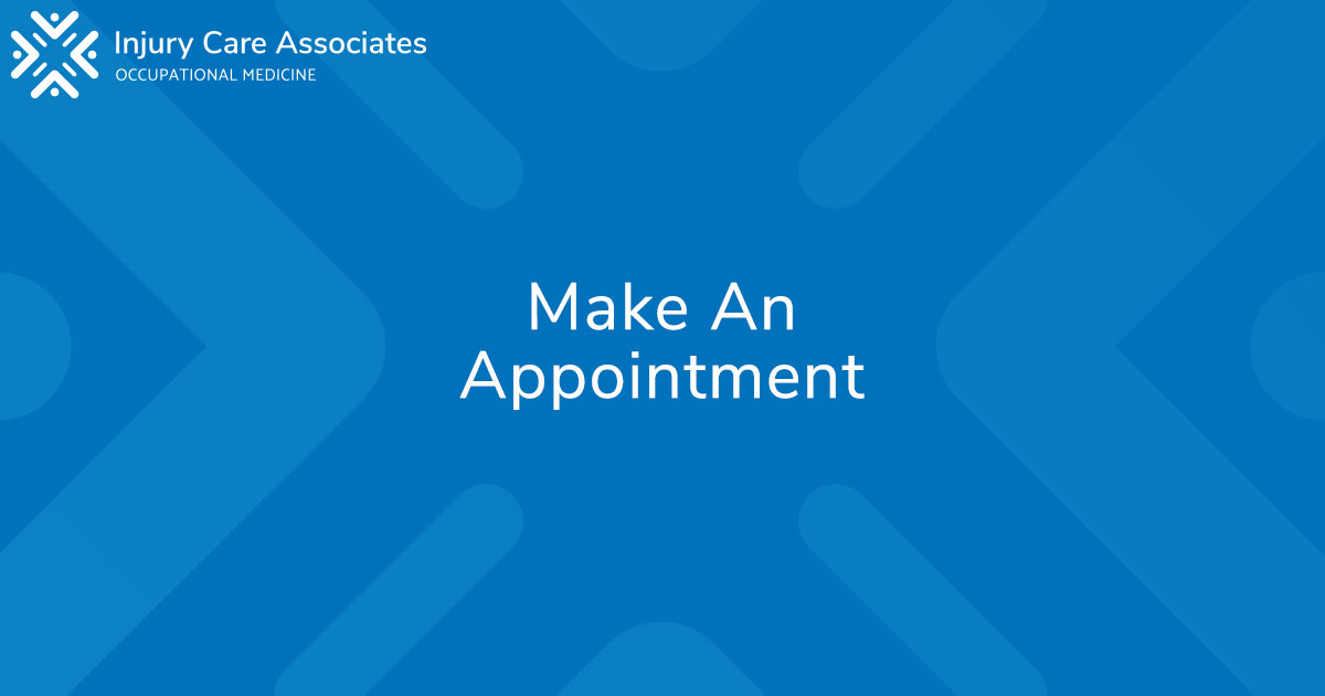Book your Appointment Now | Injury Care Associates